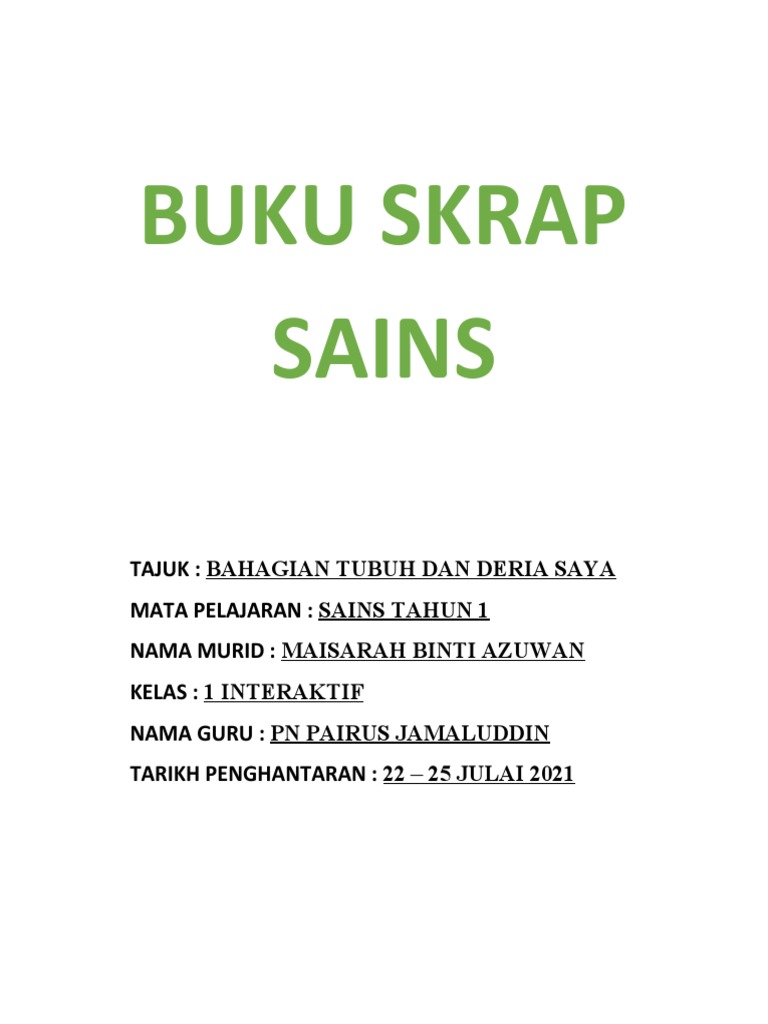 Buku Skrap Sarah | PDF