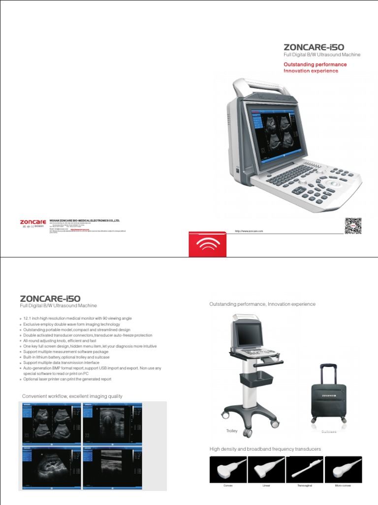 Introducing the Zoncare-i50: A Full Digital B/W Ultrasound Machine with ...
