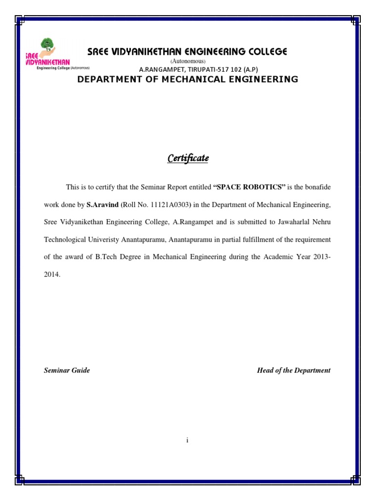 2 - Certificate Format | PDF