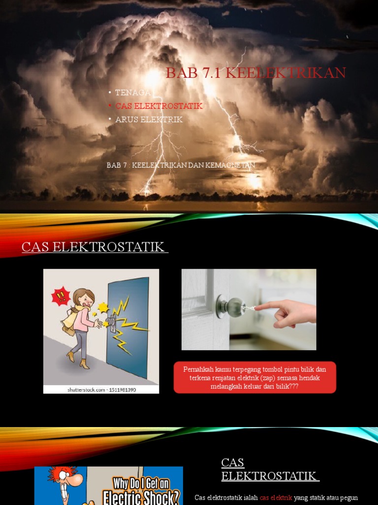 7.1 Cas Elektrostatik (B) | PDF