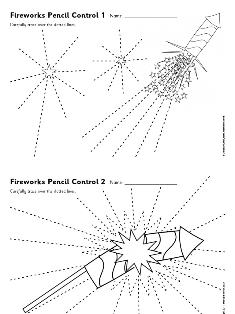 Firework Pencil Control | PDF