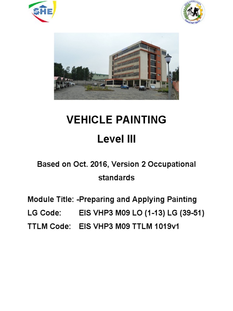 M09 - Preparing and Applying Painting | PDF | Paint | Risk