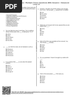 Tenses 100 Mcqs With Answer PDF | PDF