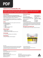 PARATEX TH Waterproofing: Two-Components, Cement-Based, Polymer ...