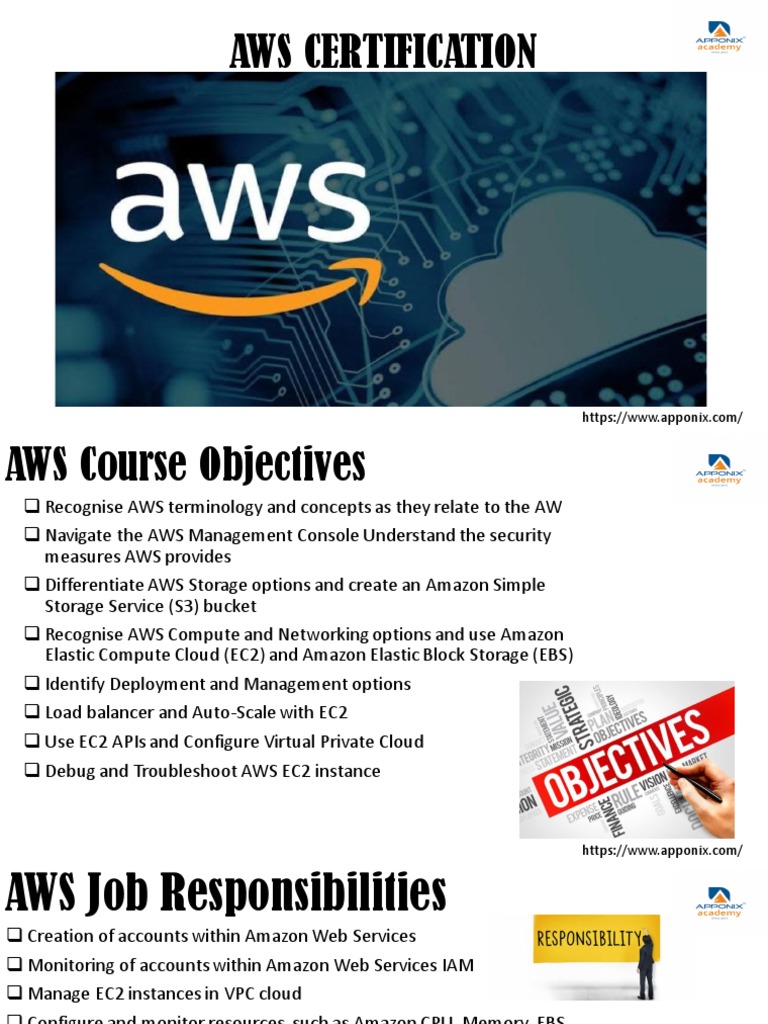 Aws Certification Course | PDF | Amazon Web Services | Cloud Computing