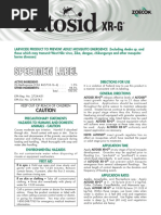 AXIAL Product Label | PDF | Herbicide | Weed