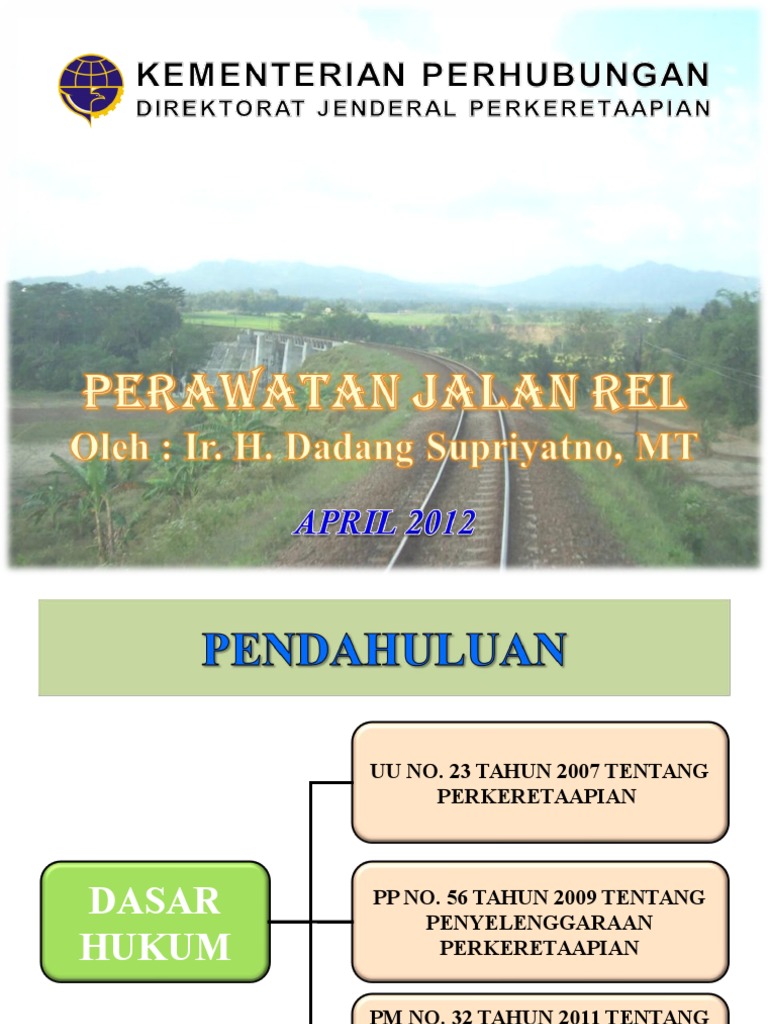 Perawatan Jalan Rel | PDF