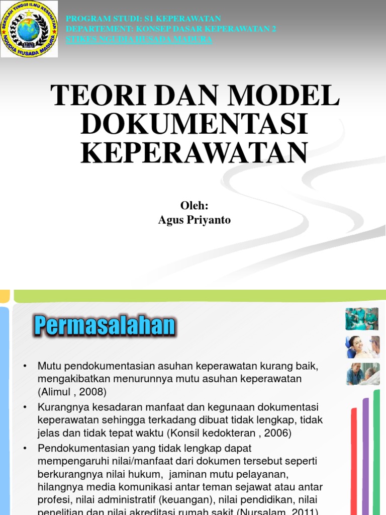 KDK 2-Model Dokumentasi Keperawatan | PDF | Pengembangan Diri | Kesehatan Holistik