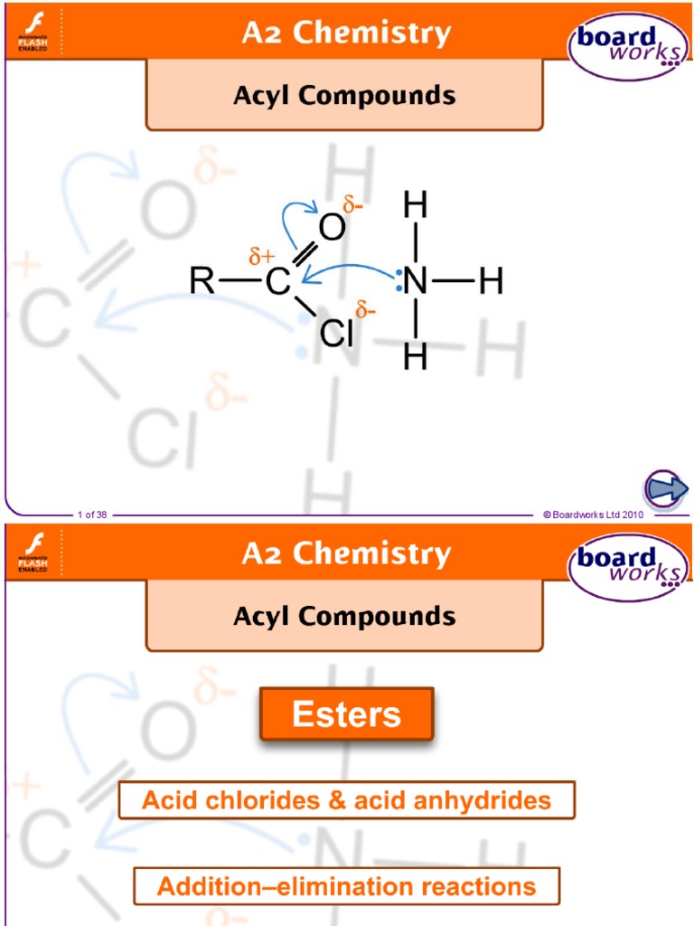 Acyl Compounds | PDF | Fat | Ester