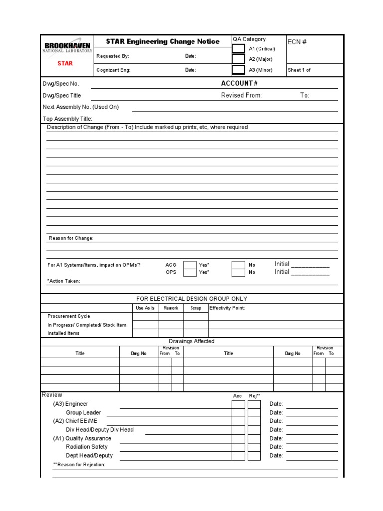 Star Ecn Form 2012 | PDF | Specification (Technical Standard) | Systems ...