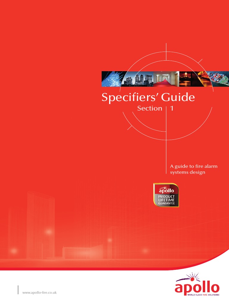 Apollo Fire Alarm Design Guide | PDF | Security Alarm | Safety