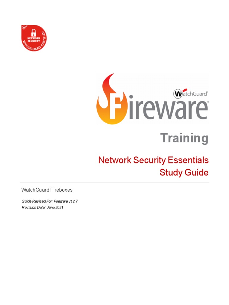 Network Security Essentials Study Guide | PDF | Computer Network | Proxy Server