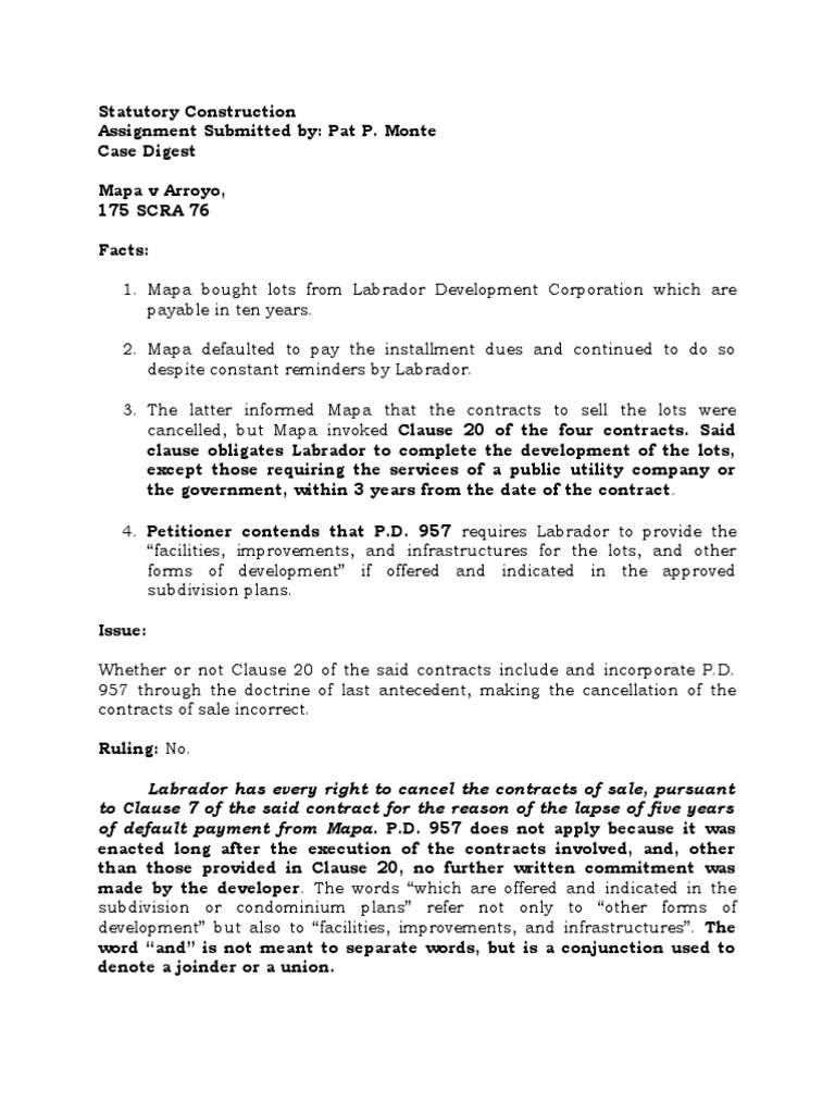 Statutory Construction | PDF | Appeal | Judgment (Law)