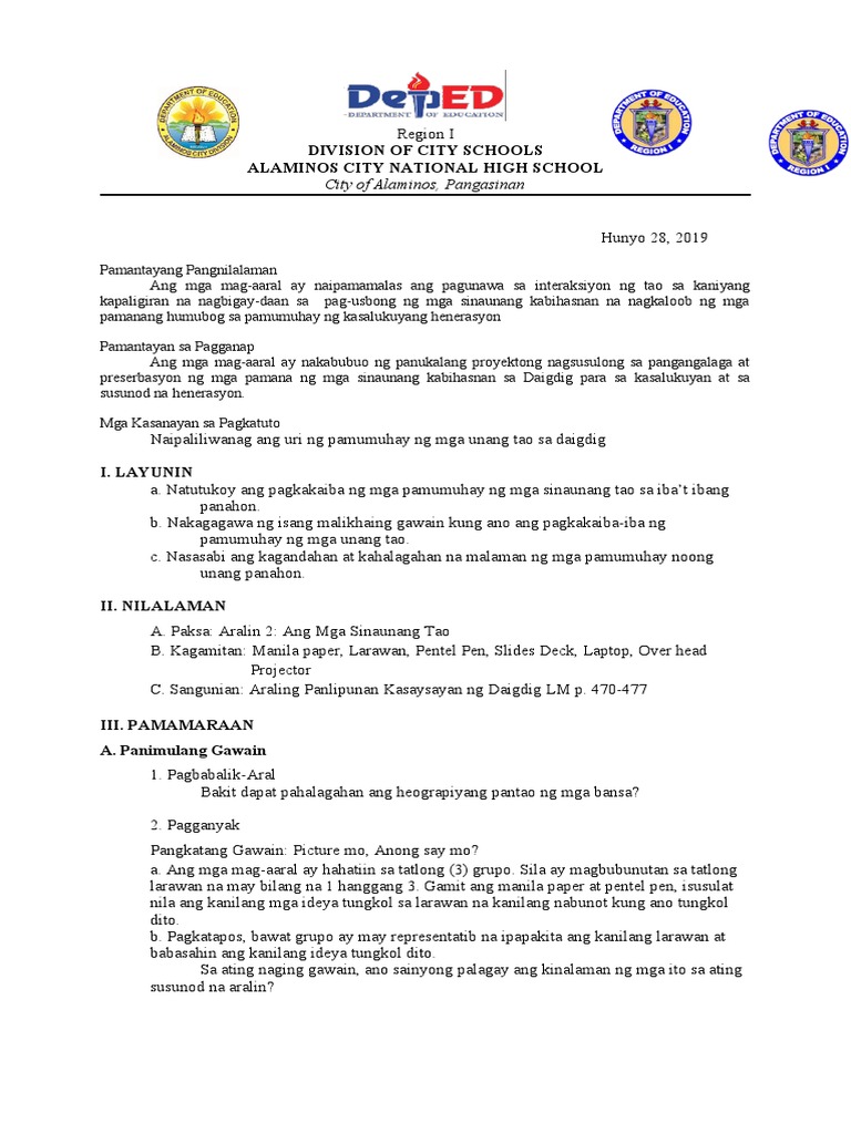 Cot 1st Grading | PDF