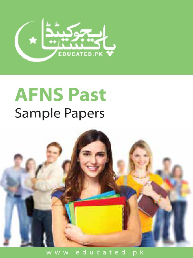 AFNS Past Sample Papers Guide | PDF