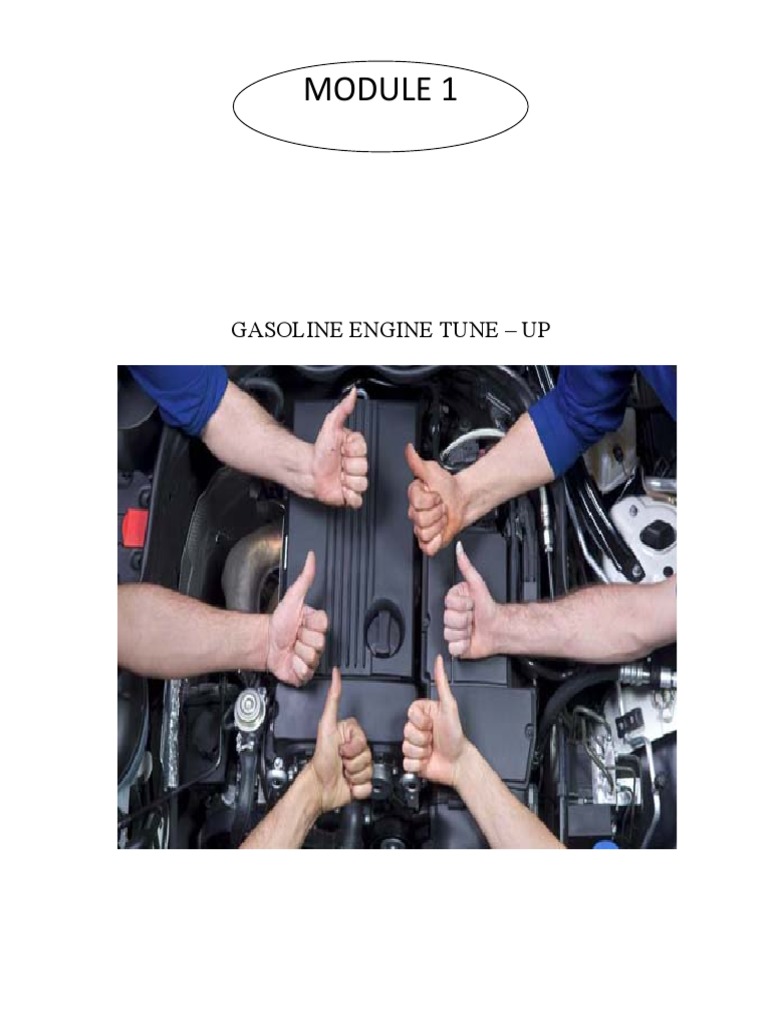 Gasoline Engine Tune-Up Guide | PDF | Internal Combustion Engine | Piston