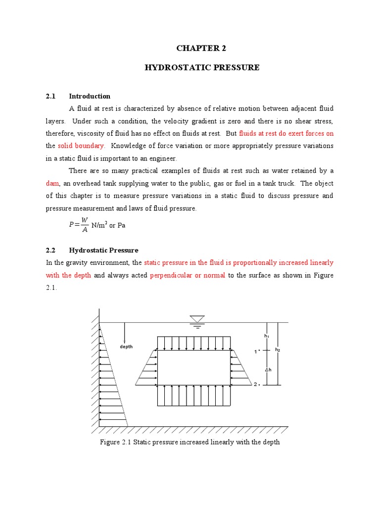Understanding Hydrostatic Pressure Basics | PDF | Pressure Measurement ...