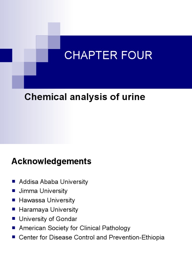 Chapter Four: Chemical Analysis of Urine | PDF | Ph | Hyperglycemia