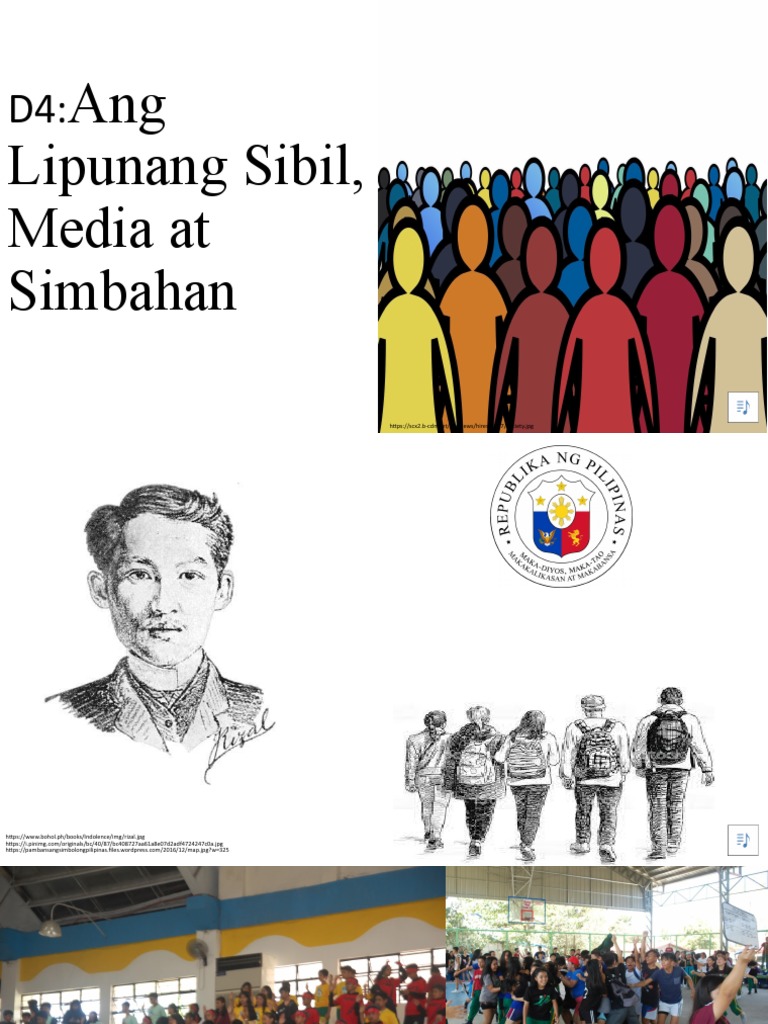 Ang Lipunang Sibil, Media at Simbahan | PDF