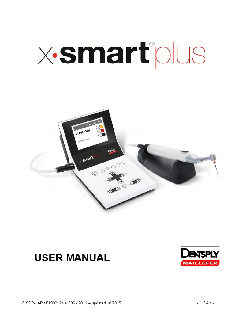 Dentsply X-SMART PLUS Manual | PDF