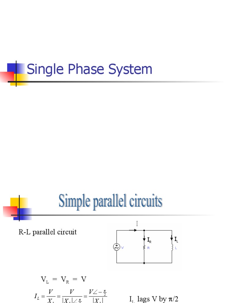 9 Single Phase CCT 2 | PDF | Electrical Impedance | Series And Parallel ...
