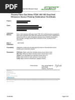 FLUENTA FGM 160 Data Sheet | PDF | Pipe (Fluid Conveyance) | Flow ...