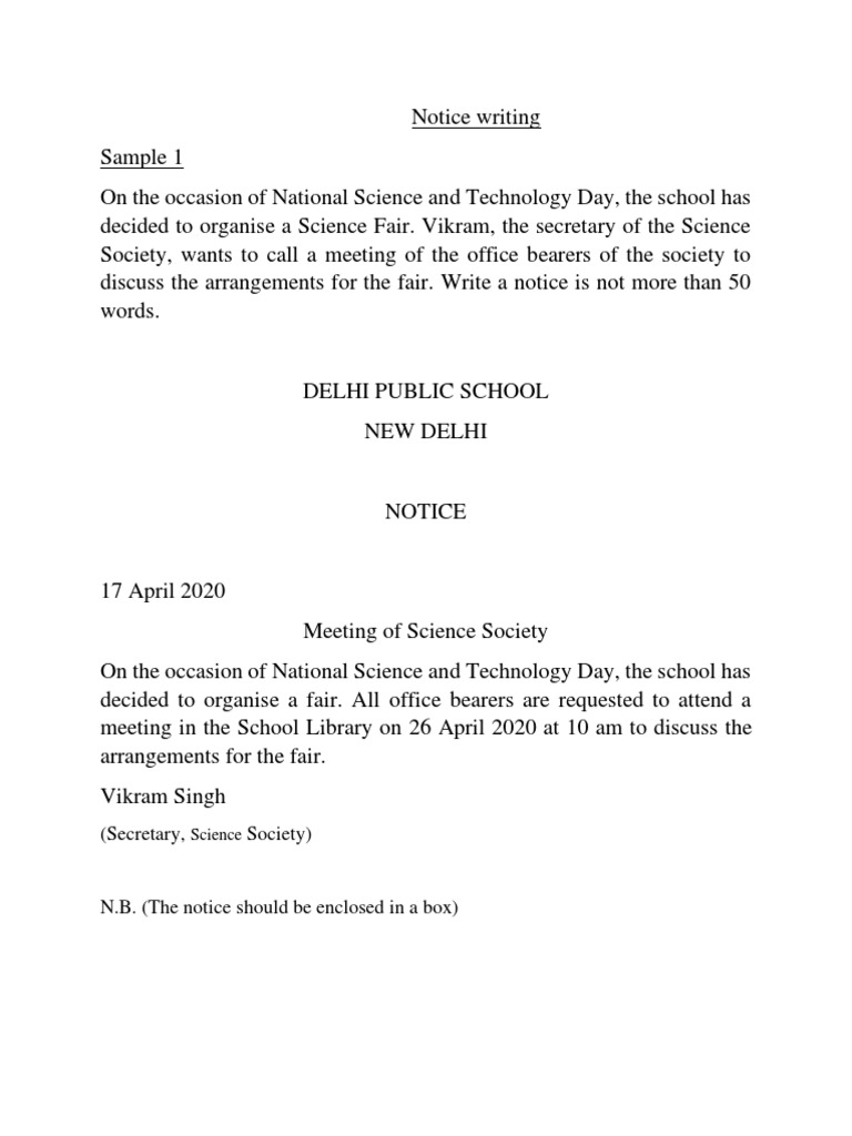 (Secretary, Society) : Science | PDF | Wellness