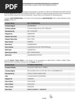 DOA Agreement | PDF | Letter Of Credit | Financial Transaction