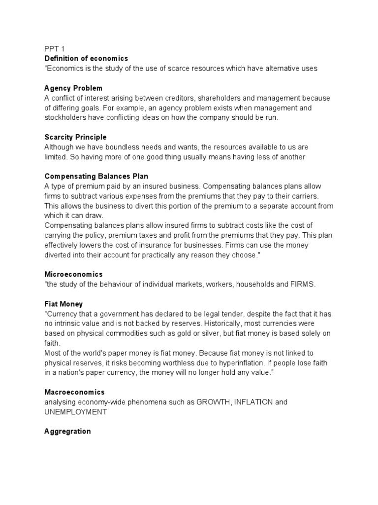 Eco Terms | PDF | Exchange Rate | Fixed Exchange Rate System