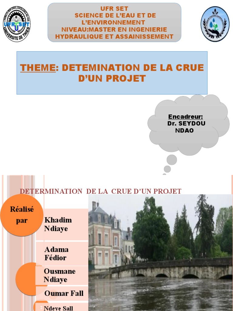 Crue Décennale à Tivaoune | PDF | Inondation | Géographie physique