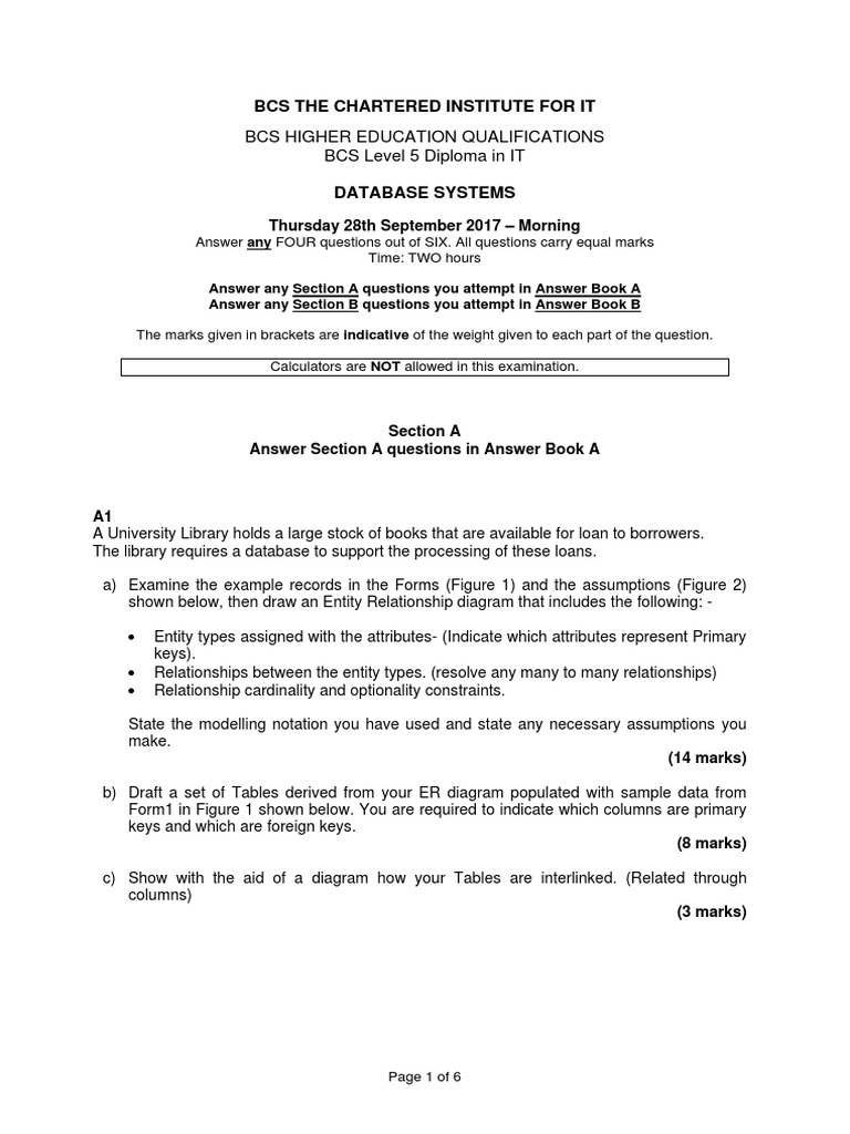 Bcs Higher Education Qualifications BCS Level 5 Diploma in IT | PDF ...