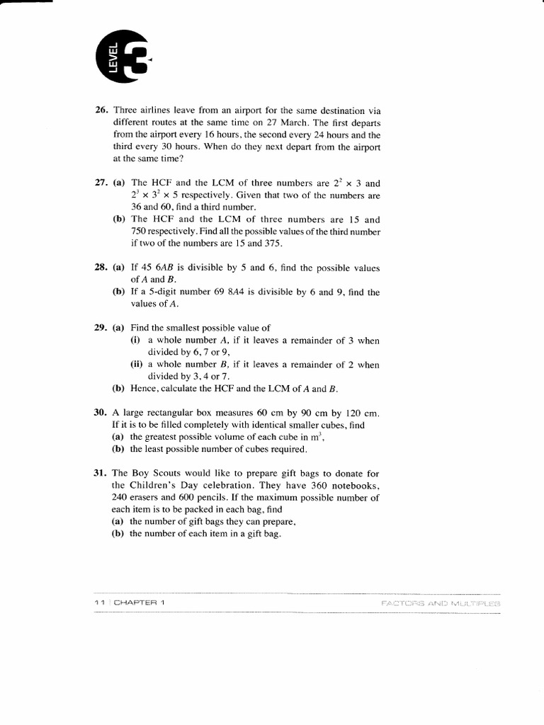 Solving Math Word Problems and Finding Prime Numbers | PDF | Prime ...