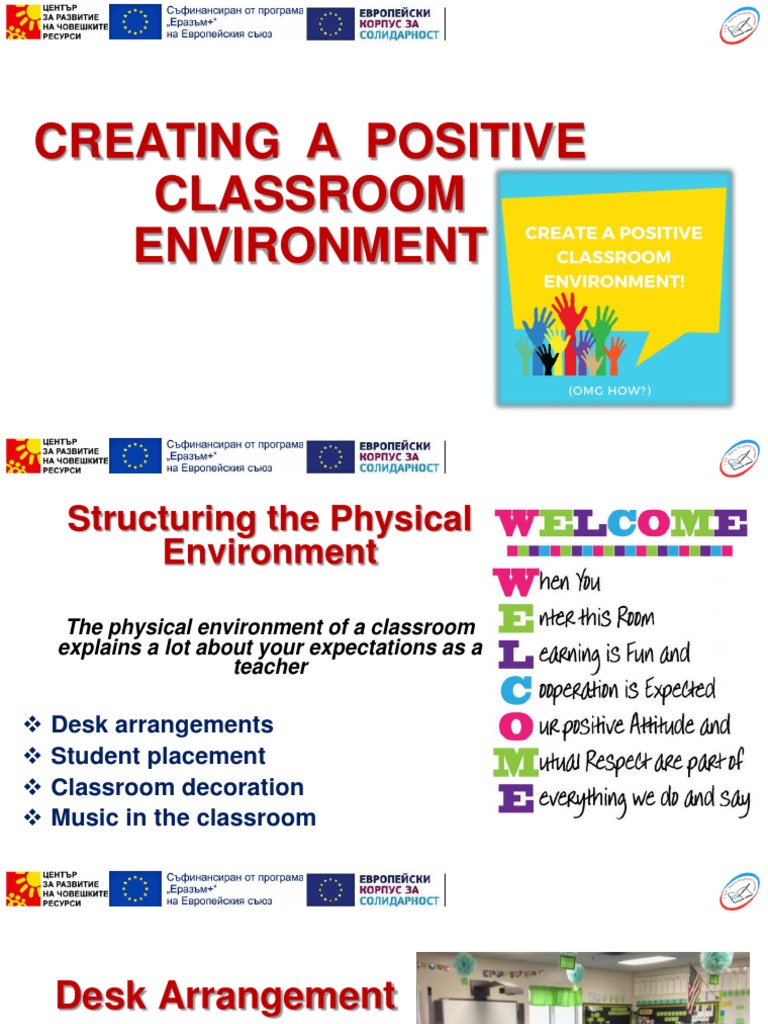 Creating Positive Clasroom Environment | PDF