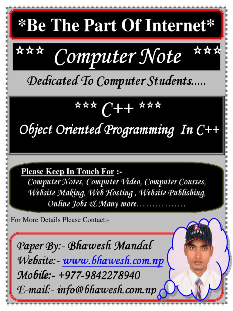 Programming In C For Bca Bit Be Pdf Pointer Computer Programming 7802