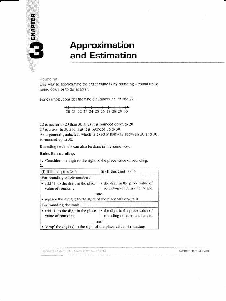 Approximation and Estimation | PDF | Rounding | Significant Figures