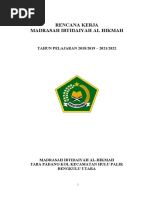 RENCANA KERJA MADRASAH (RKM) Edit | PDF