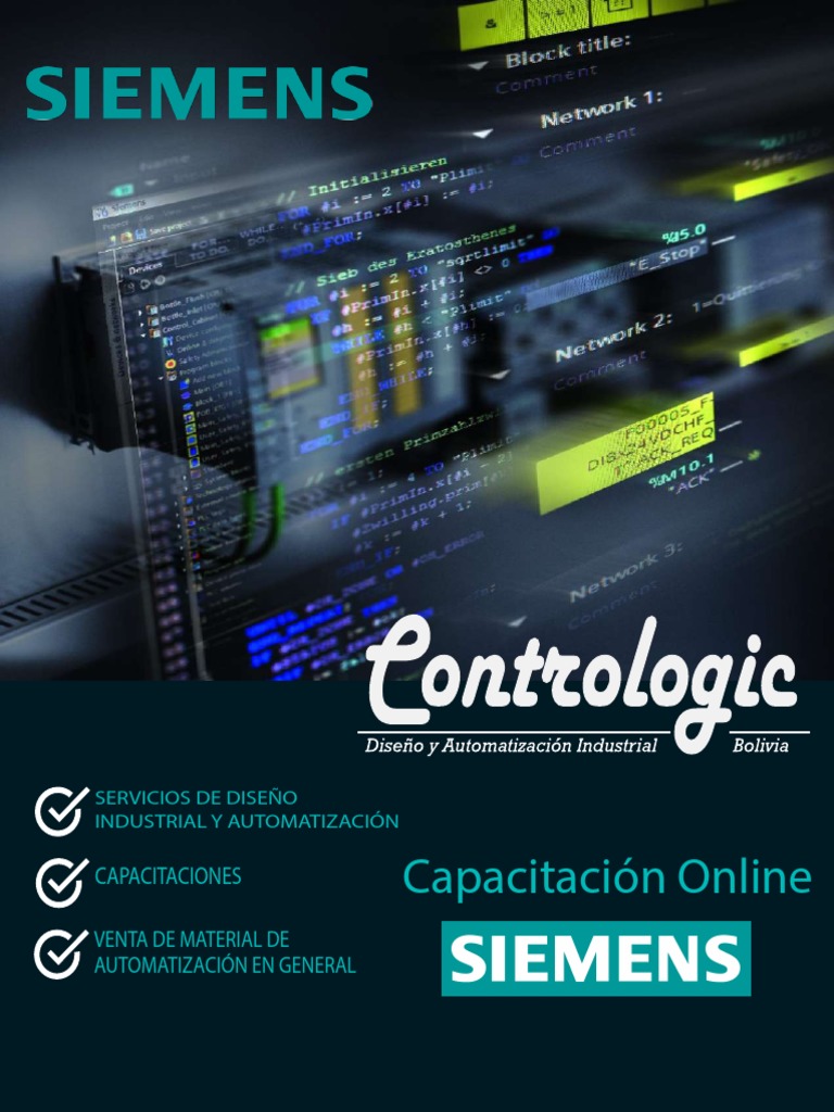 Curso Siemens Online 2021-3 | PDF | Scada | Controlador lógico programable