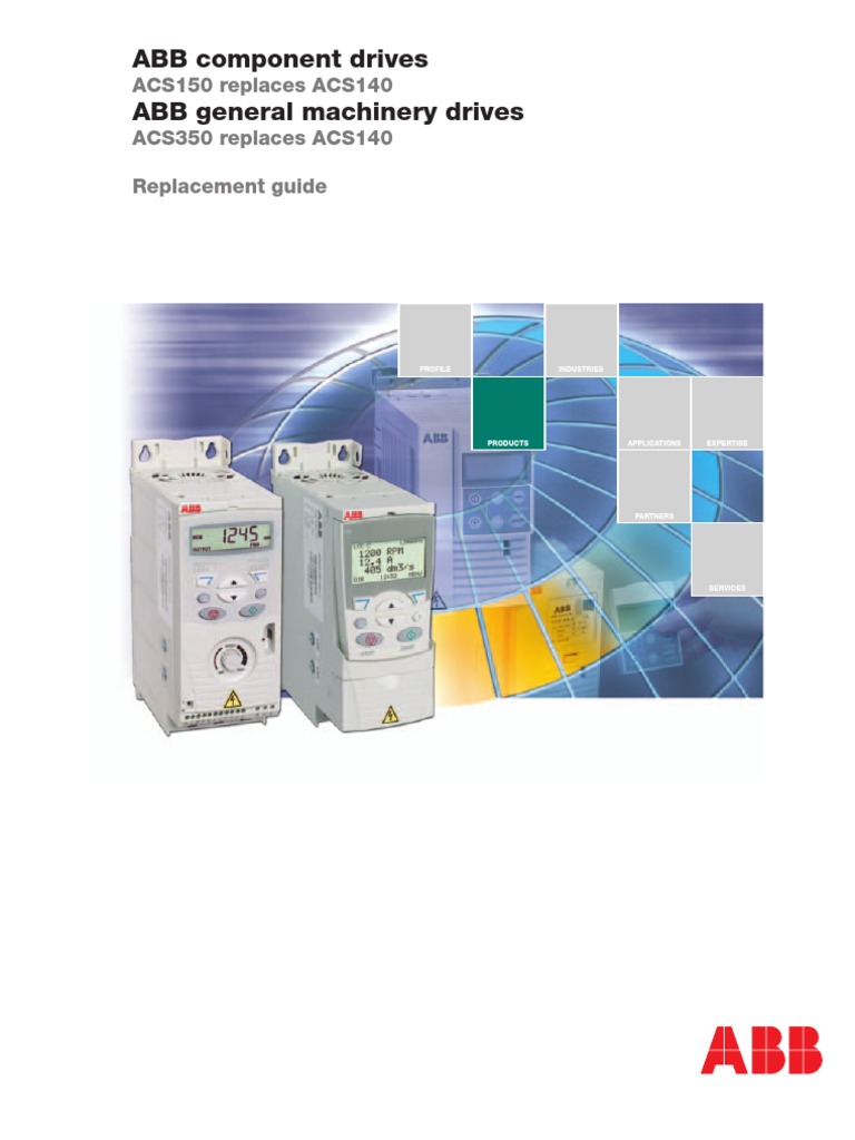 ABB Component Drives ABB General Machinery Drives: ACS150 Replaces ...