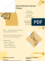 Pemahaman Post Operasi ORIF | PDF