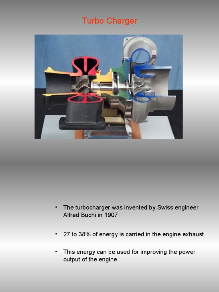 Turbo Charger1 | PDF | Turbocharger | Engines
