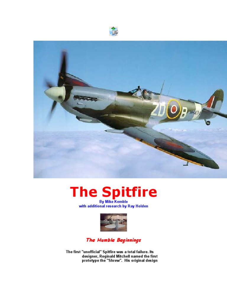 Spitfire | PDF | Supermarine Spitfire | Battle Of Britain