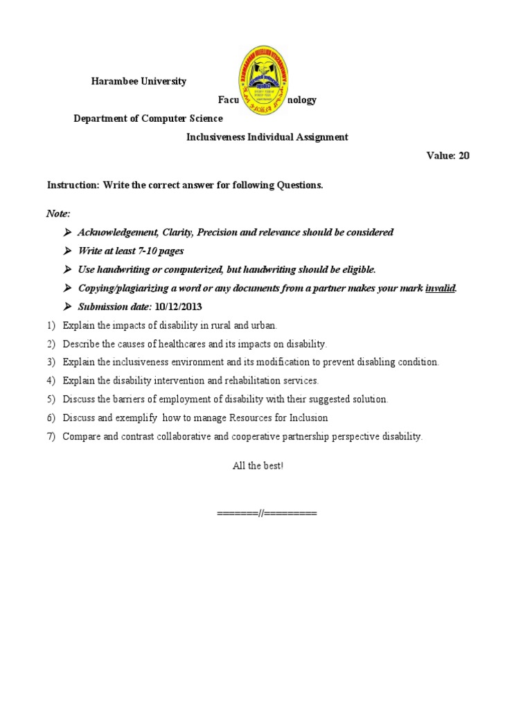 Harambee University | PDF