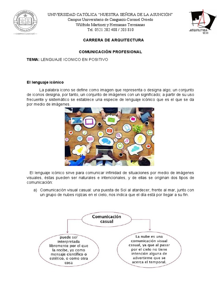 Lenguaje Iconico. | PDF | Comunicación | Imagen
