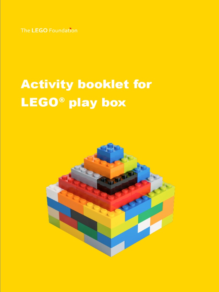 LEGO Play Box Activity Booklet | PDF | Learning | Lego