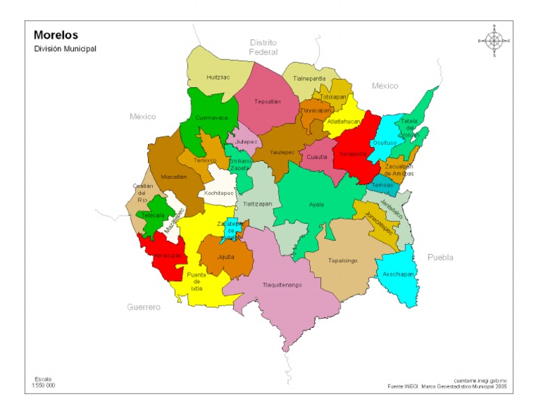Mapa Morelos Municipio | PDF
