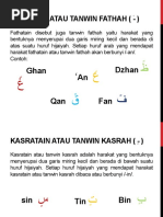 Mengenal Harakat FATHA KHASRAH DHOMAH | PDF
