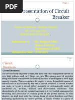 Circuit Breakers | PDF | Electric Arc | Materials