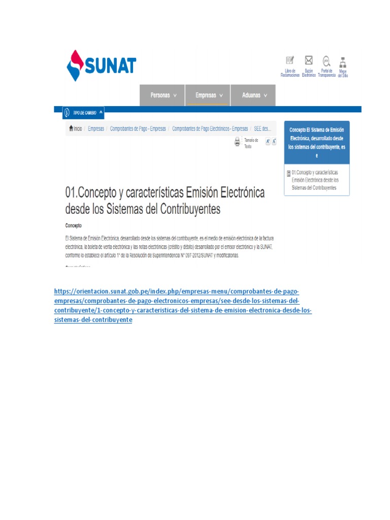 Definicion De Sistema De Emision Electronica Pdf