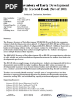 Brigance Early Childhood Screen III | PDF | Early Childhood ...