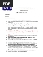 One Point Lesson Template | PDF